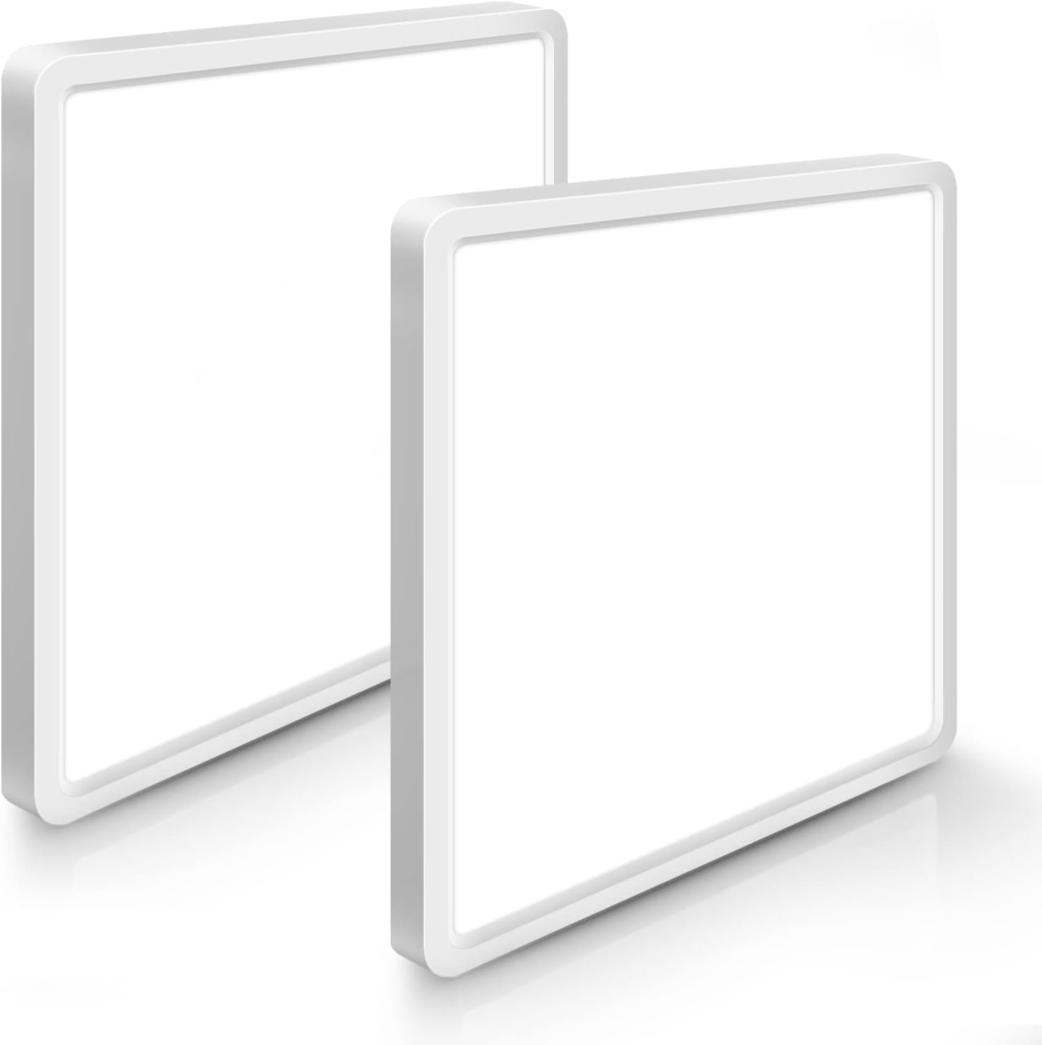 12inch LED Ceiling Light Flush Mount, 24W, 5000K Daylight White Ceiling ...