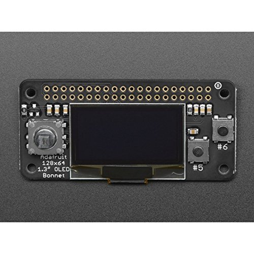 Adafruit 128x64 OLED Bonnet for Raspberry Pi: Amazon.co.uk: Computers ...