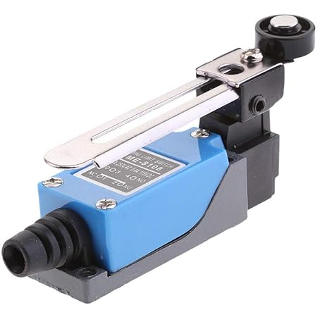 ME 8108 Mini Limit Switch (ME-8108): Rotary Adjustable Roller Lever Arm, AC250V 5A, DC115V 0.4A ...