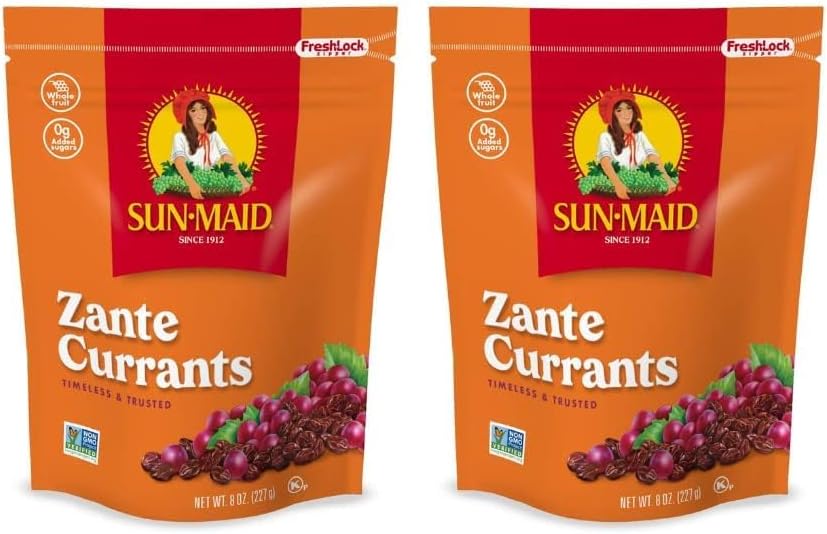 Amazon.com: Sun-Maid California Zante Currants Snack | 8 Ounce Bags ...