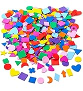 Amazon.com: IFKEGON Assorted Foam Shapes Stickers,1050 Pieces Bulk Self ...