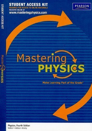 MasteringPhysics Student Access Kit for Physics (Mastering Physics ...