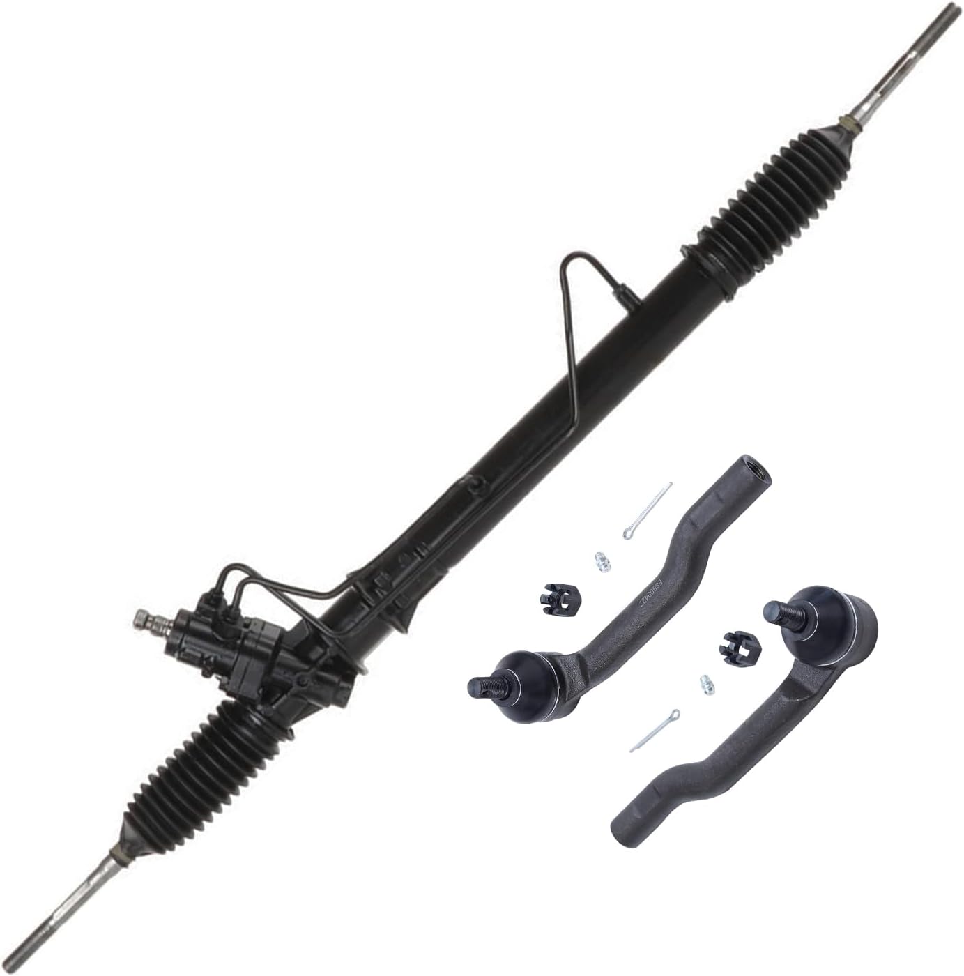 Amazon.com: Detroit Axle - 3pc Rack and Pinion Kit for 17-19 Ford ...