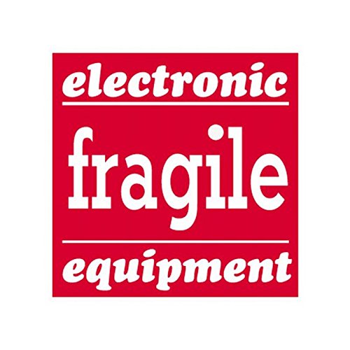 Amazon.com: Box Packaging "Fragile - Electronic Equipment" Labels, 4" x ...