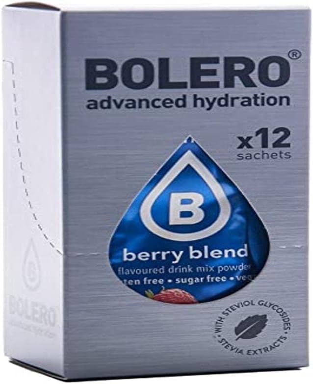 Bolero Berry Blend Fruit Flavoured Drink Powder 12 Sticks : Amazon.com ...