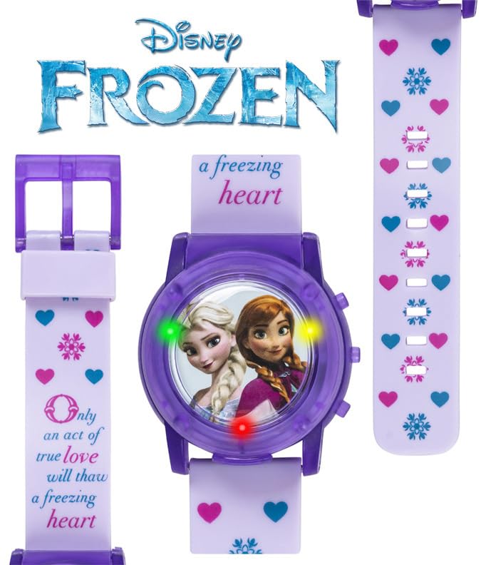 Snapklik.com : Disney Frozen Kids Musical Watch - Flashing Lights And ...