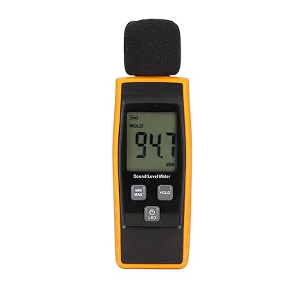 LCD Digital Audio Decibel Meter, Digital Decibel Reader Measurement ...
