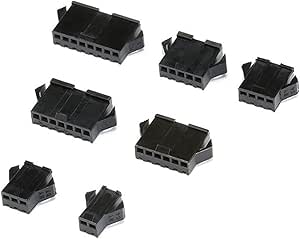 Amazon.com: Connector Plug Pitch 2.54MM Female And Male Housing + Terminals SM-2P SM-2R JST SM2 ...