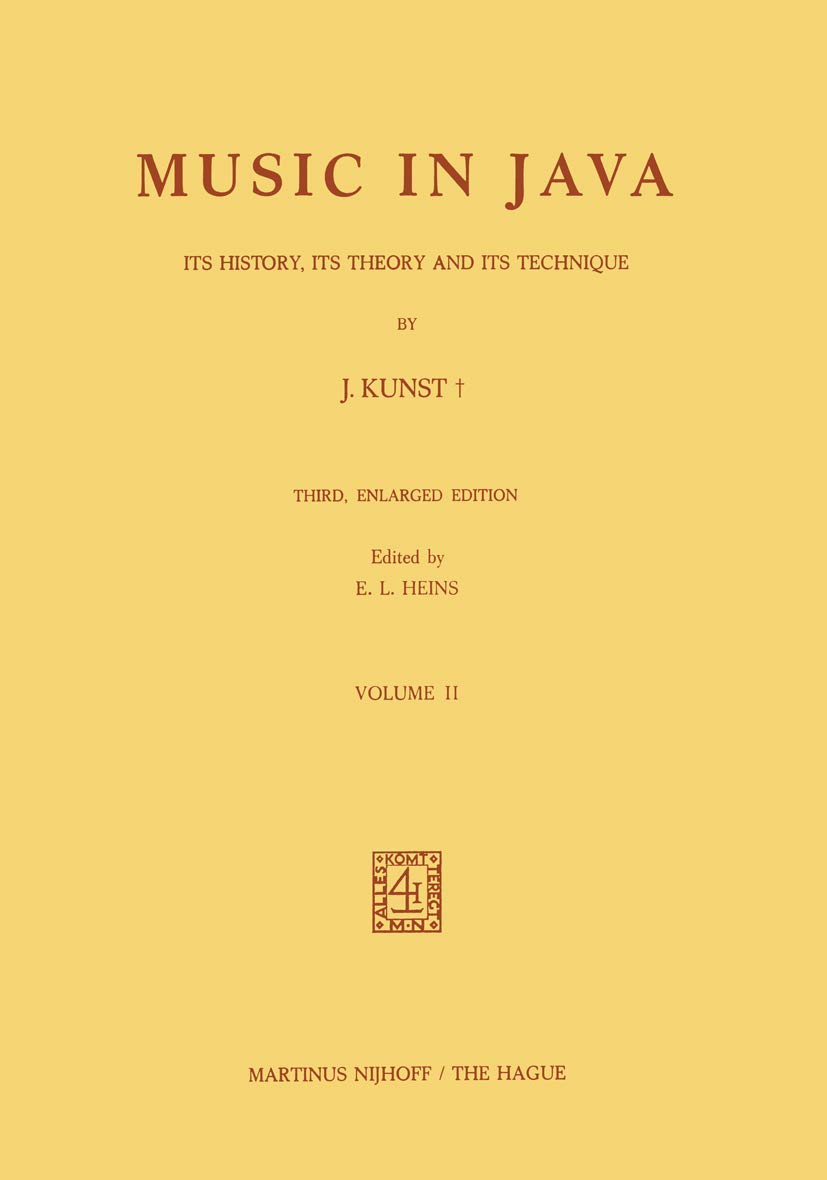 Amazon.com: Music in Java: Its History, Its Theory and Its Technique ...