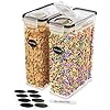 Amazon.com: Cereal Containers Storage 2 Pack 135 fl. oz Cereal ...