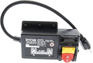 DXYLYX Router Table Switch Box for Ryobi A25RT03, Black, Push Button ...