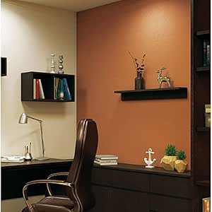 Amazon | 壁紙屋本舗 壁紙 生のり付き クロス 織物調 オレンジ 無地 サンゲツ RE55120 幅92cm×10m 替刃付き 【受注生産品・キャンセル不可】 | 壁紙