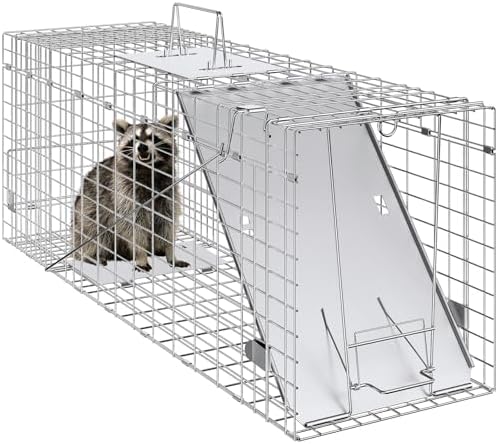Amazon.com : Humane Way Folding 32 Inch Live Humane Animal Trap - Safe ...