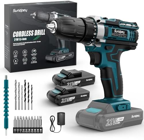 AVID POWER Cordless Drill Set, 20V MAX Electric Battery Power Drill ...