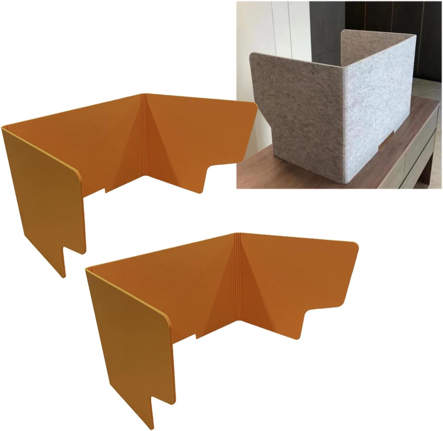 Amazon.com: Desk Partition Desk Privacy Panel Desk Divider Desk Panels ...