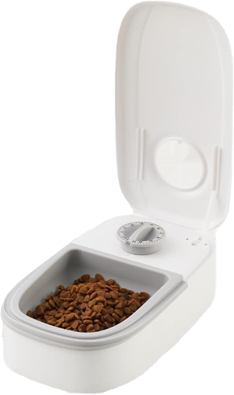 Wet/Dry Food Auto Cat Feeder with 48H Timer, Automatic Pet for Cats ...
