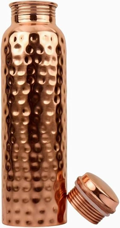 Amazon.com: Himalayan Ayurveda Copper Water Bottle (32oz/950 ml) 100% ...