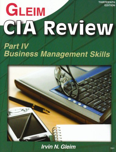 Amazon | CIA Review: Business Management Skills | Gleim, Irvin N ...