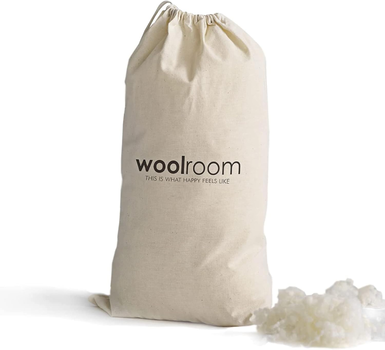 Amazon.com: WOOLROOM - Extra Wool for Washable Pillows - Luxury British ...