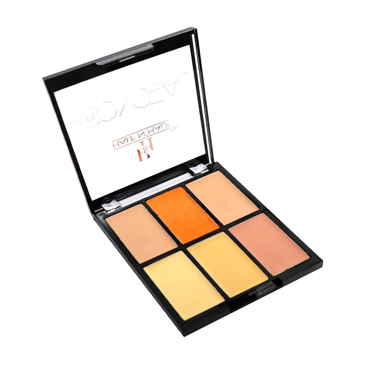 Buy Half N Half Cover Concealer Skin Beauty, Pressed Powder Palette ...