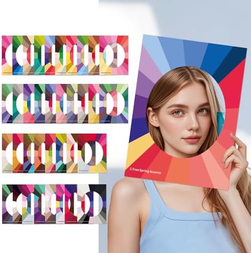 Amazon.com: Color Analysis Draping Kit - 36 Face Drapes for 12 Seasons ...
