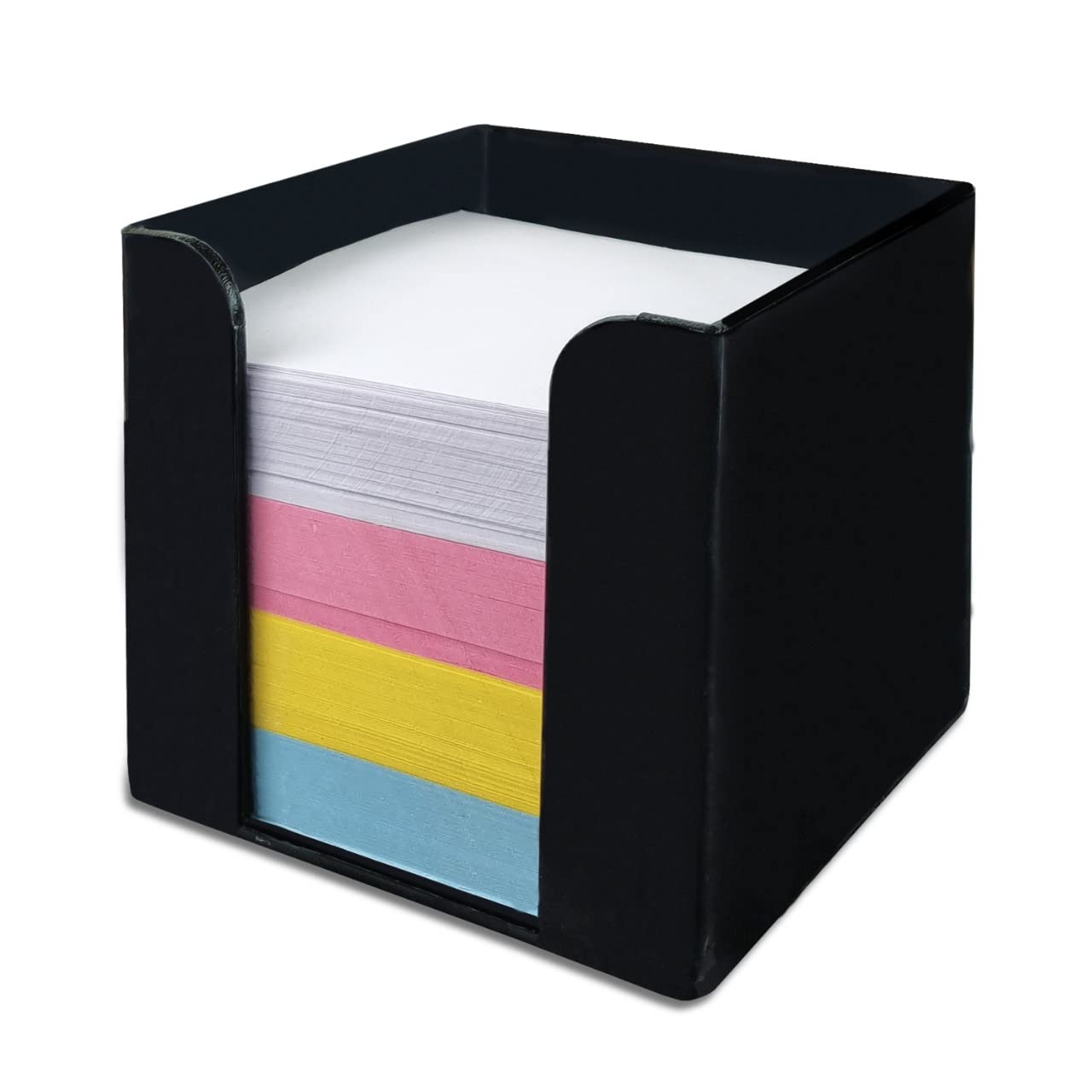 Flybuy Memo Pad Cube with Pack of 1000 Multicolor Paper Sheets Ideal ...