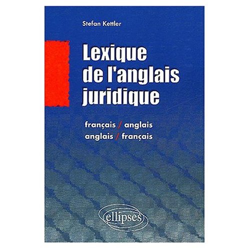 Amazon.com: Lexique Juridique Francais - Anglais / Anglais - Francais ...