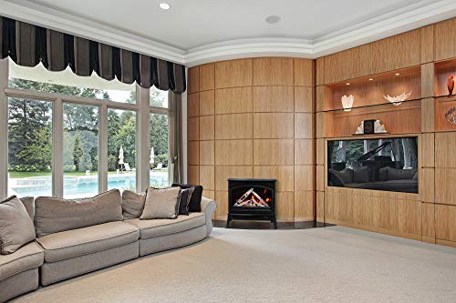 Sierra Flame E-70 Cast Iron Electric Fireplace - LED Fireplaces