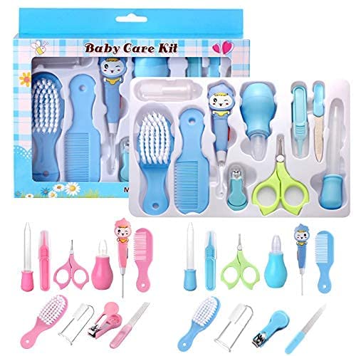 EN LIGNE Baby Healthcare And Grooming Kit Ear Pick With Light Comb Nail ...