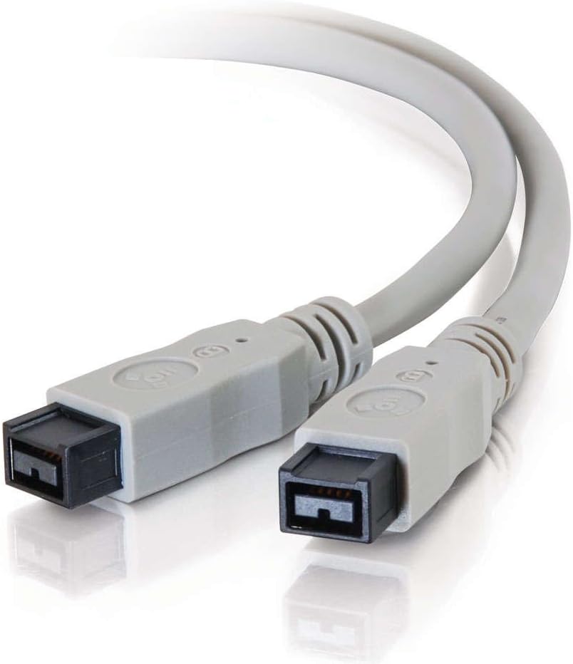 Amazon.com: C2G/Cables to Go 50700 IEEE-1394b FireWire 800 9-pin to 9-pin Cable (2 Meter, 6.6 ...