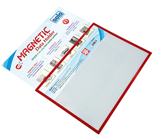Solo MDFA3 A3 Size Magnetic Data Folder (White, Pack of 2) : Amazon.in ...
