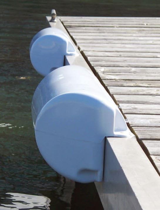 Amazon.com : Dockmate Dockside Straight Bumper, 23" L x 7-7/8"H - White ...
