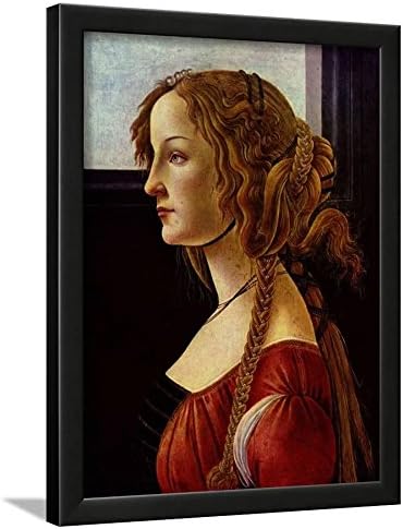 Amazon.com: Sandro Botticelli (Portrait of Simonetta Vespucci) Art ...