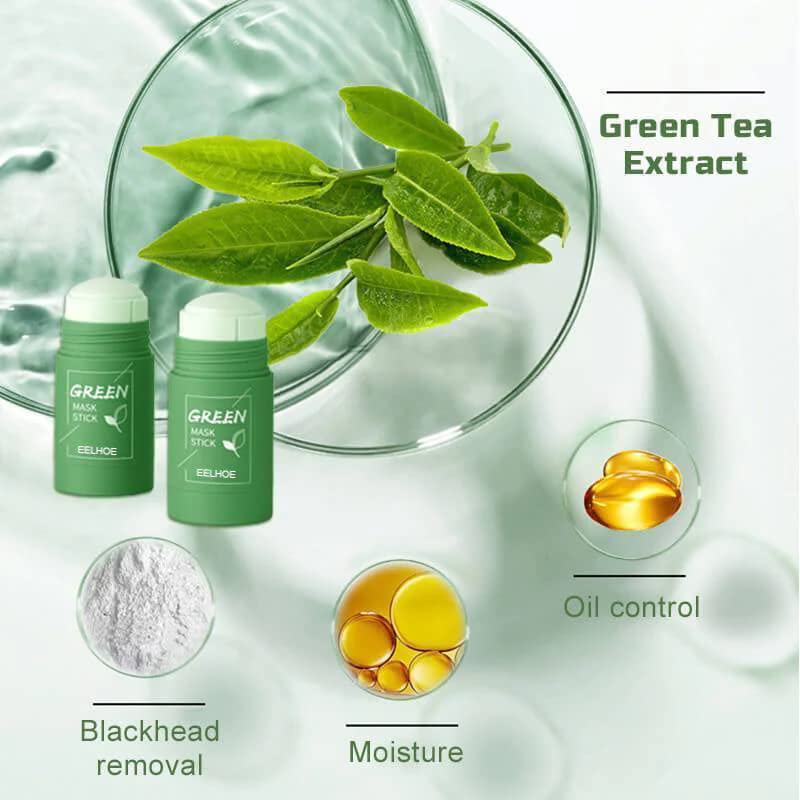 Inalsion PocoSkin – Máscara de té verde de piel poco máscara de té ...