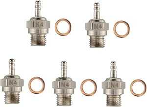 Amazon.com: N3/N4 Powerful Hot Spark Glow Plug for Traxxas Truck RC Nitro Engines Car Truck ...