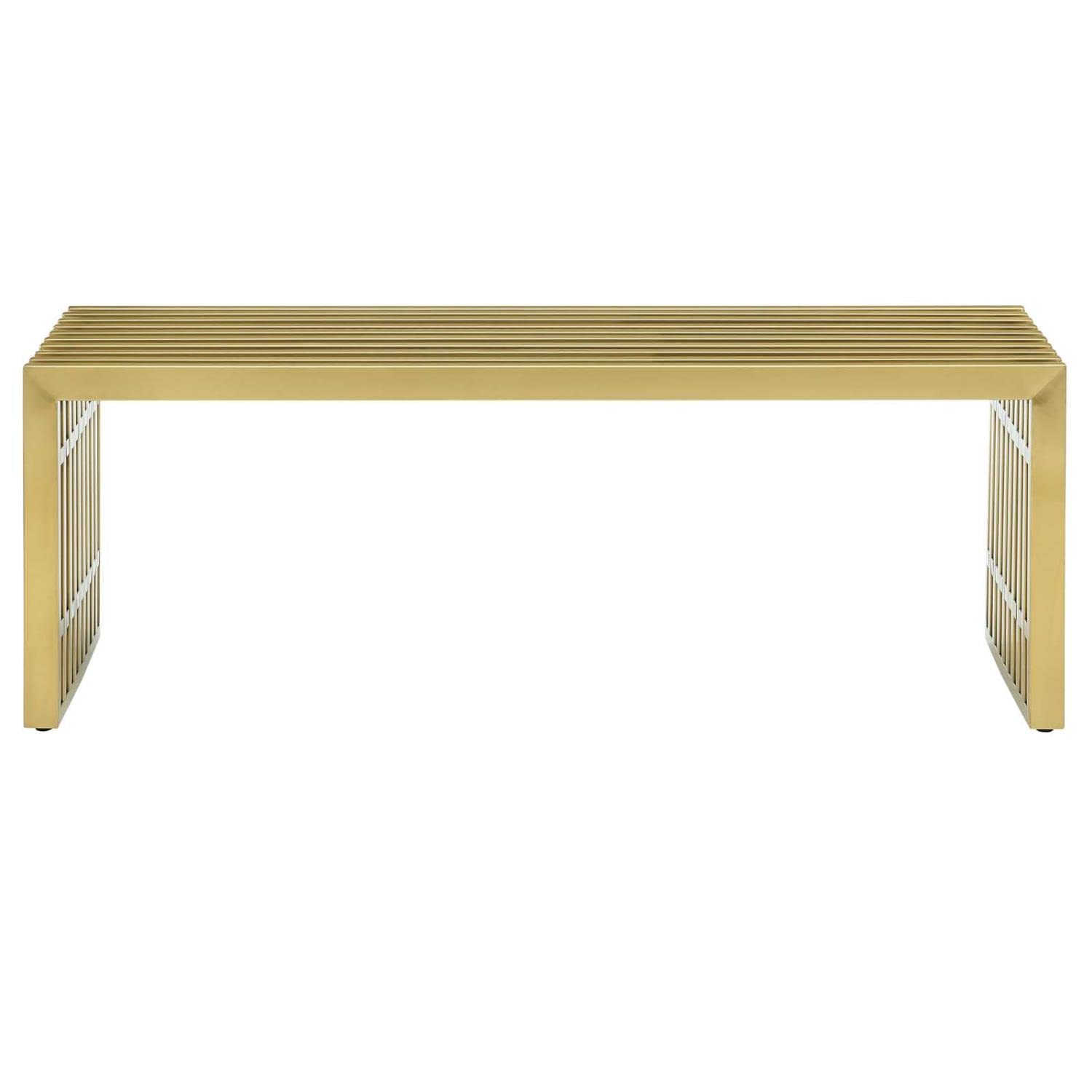 modway-gridiron-contemporary-modern-gold-stainless-steel-medium-bench