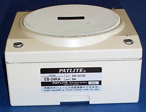 Amazon.com: PATLITE 24VAC/DC 8-TONE MELODY & CHIME ALARM EB-24KA ...