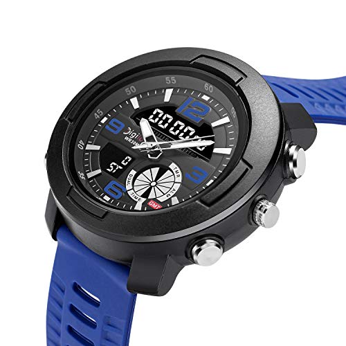Buy Digilog Analogue - Digital Men's Watch (Blue Colored Strap) at ...