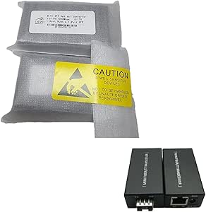 Amazon.com: iszo a Pair of Gigabit Mini SFP Media Converter,20km Fiber Optic transceiver,10M ...