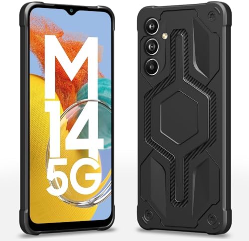 Pikkme Samsung Galaxy M14 5G Back Cover | Hybrid Defender Series ...