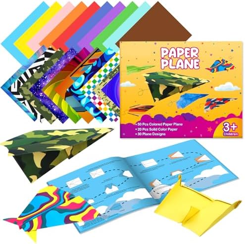 Coloured Paper A4 70 Sheets Origami Paper Craft Kits for Kids Paper ...