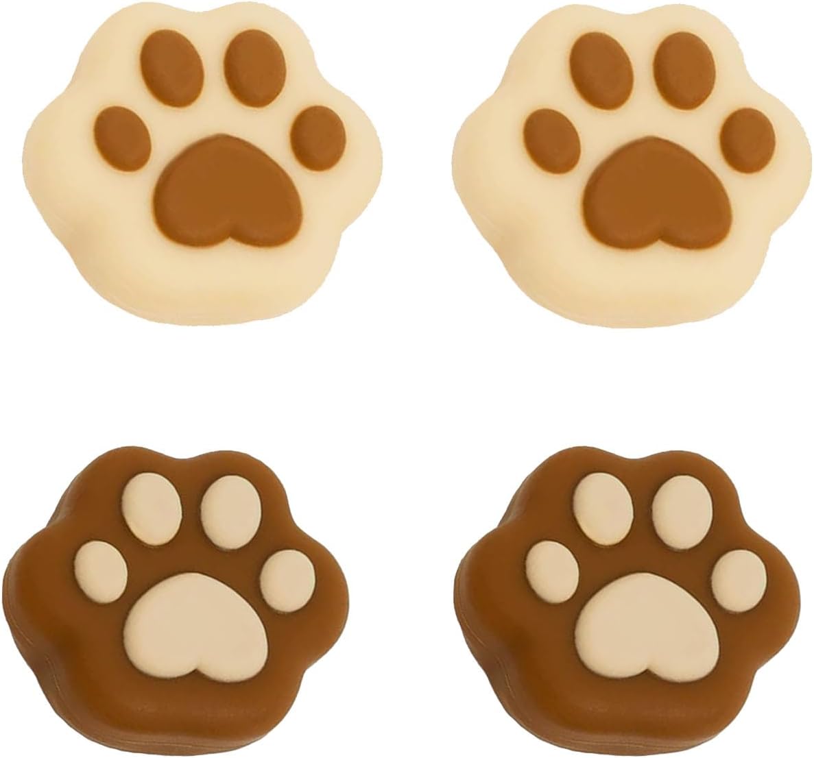 Amazon.com: 4 Pcs Silicone Thumb Grip Caps, Cat Claw Design Analog ...