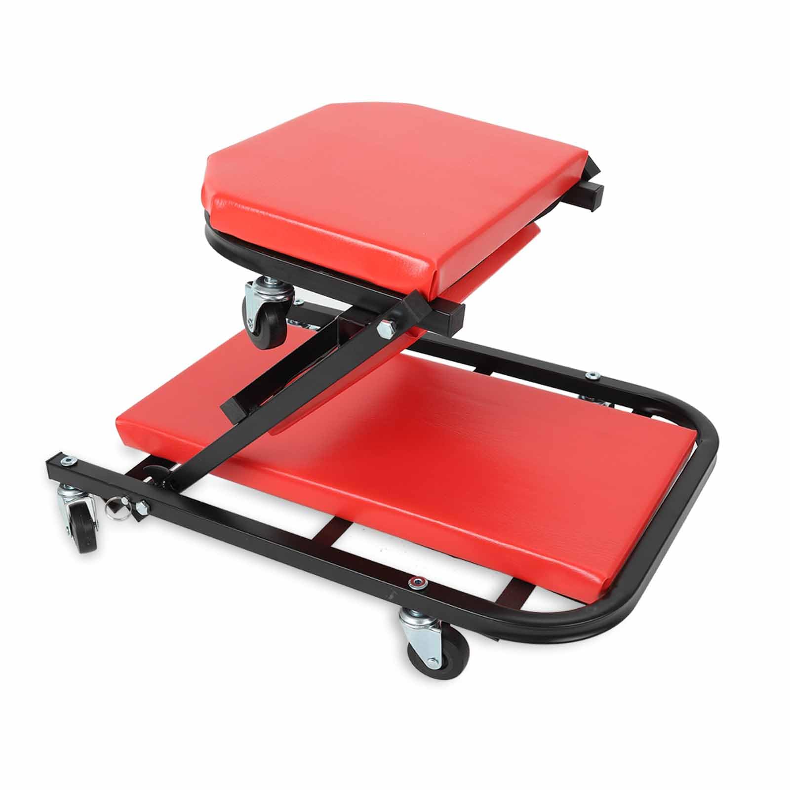 Snapklik.com : 36" Inch Foldable Creeper Seat, 2 In 1 Z Shape Creeper ...