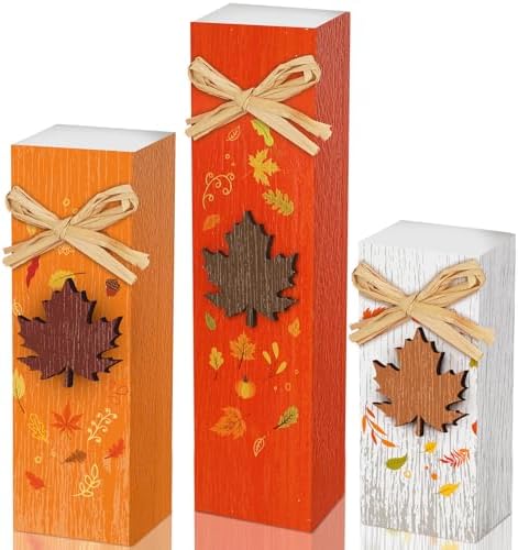 Amazon.com: Ferraycle 3 Pcs Thanksgiving Scarecrow Decor Fall Decor ...