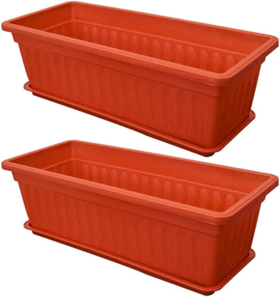 Amazon.com : BESPORTBLE 2pcs Flower Window Box Plastic Vegetable ...