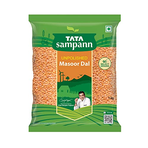 Tata Sampann Unpolished Masoor Dal Split, 1kg - Price History