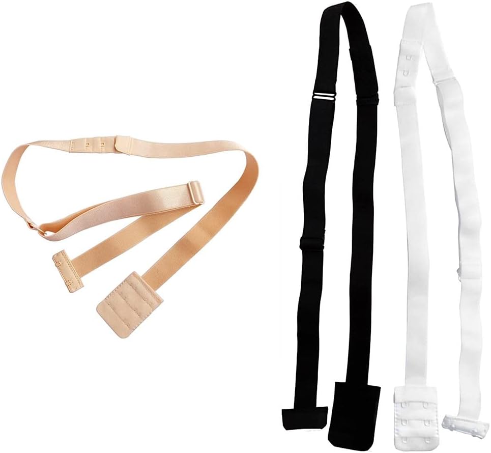 nuoshen 6 pcs Bra Strap Clips Set, 3 pcs Bra Straps Holder and 3 pcs ...