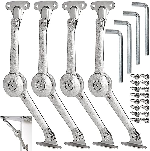 2 Pcs Set Stainless Steel Cabinet Cupboard Furniture Doors Close Lift ...