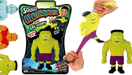 JA-RU Stretchy Monster Toy 3.5 Tall (1 Monsters Assorted) Halloween ...