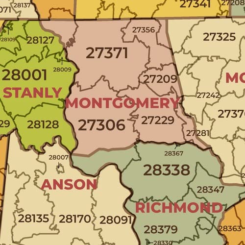 North Carolina County Map By Zip Code Bestand:Map Of New Hanover